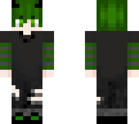 eboy green demon | Minecraft Skins