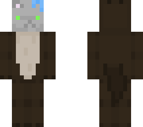 justcloudycat in an otter onesie, rq | Minecraft Skin