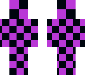 Minecraft Glitch Purple/Black | Minecraft Skin