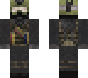 MW2 Shadow company (updated helmet) | Minecraft Skin