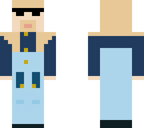 Oliver Tree "Cowboy Tears" no hat | Minecraft Skin