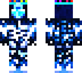 Sculk Cloaked Armor Assassin(Warden Slayer) | Minecraft Skin