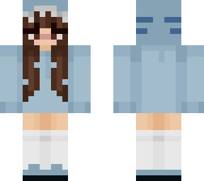 Shark Girl | Minecraft Skin