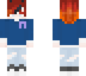 skin with ribbon | Minecraft Skin