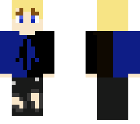 Blonde Haired Boy W/ SneegSnag Merch | Minecraft Skin