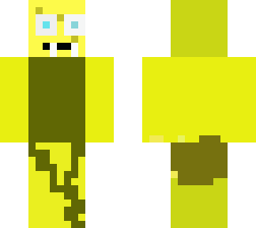 Cursed spongebob caveman | Minecraft Skin