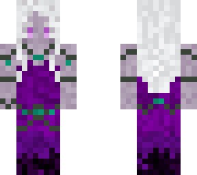Dark Elf Princess | Minecraft Skin