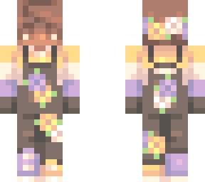 enby pride | Minecraft Skin