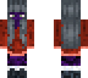 Female enderman or enderwoman | Minecraft Skin