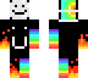 RBG Blazing Fire Skin Pack | Minecraft Skin