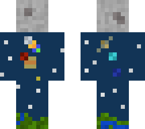 The Solar System | Minecraft Skin