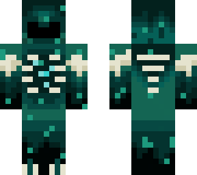 Warden smiling | Minecraft Skin