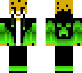 Cheetah Green | Minecraft Skin