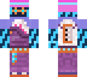 Fall Guys| Hip & Fresh (Super Boss Edition) | Minecraft Skin