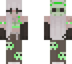 green scull | Minecraft Skin