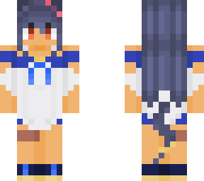 Hishi Amazon(racing uniform) | Minecraft Skin