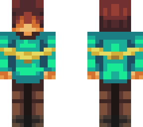 kris deltarune | Minecraft Skin