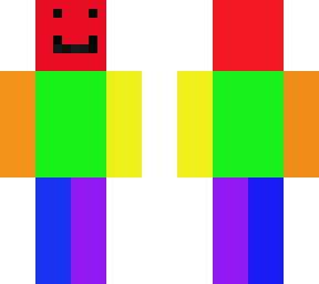 rainbow guy | Minecraft Skin