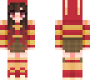 vGumiho MCC Red Rabbits | Minecraft Skin
