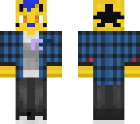 Flick - Blue Flannel | Minecraft Skin