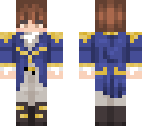 Karl Jacobs x Lafayette Act 1 Hamilton | Minecraft Skin