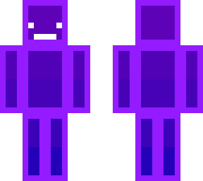 Purple-Blue Gradient Wireframe | Minecraft Skin