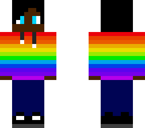 Rainbow Sweater | Minecraft Skin