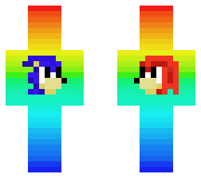sonic 3 and knuckles | Minecraft Skins