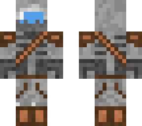 Triton Skeleton | Minecraft Skin