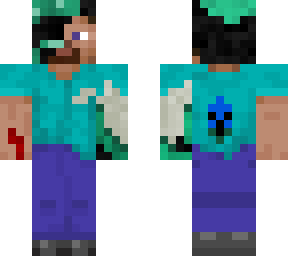 Warden +New Steve | Minecraft Skin