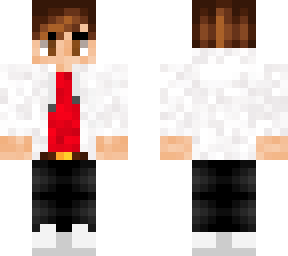 White jacket | Minecraft Skin