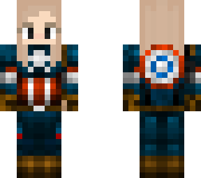 Captain America Minecraft Skins