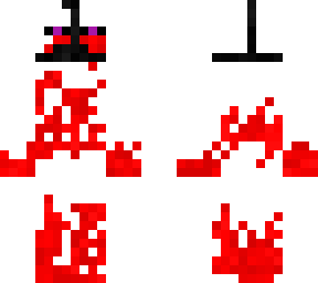 Blood man | Minecraft Skin