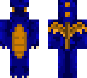 Blue dragon | Minecraft Skin