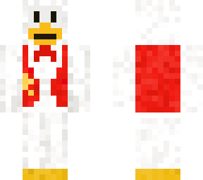 Bojangles Chicken Mascot | Minecraft Skin
