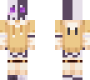 enby & aroace! bee hoodie | Minecraft Skin