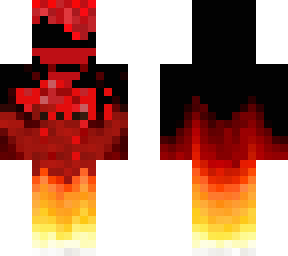 Fire guy | Minecraft Skin