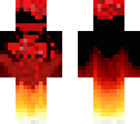 Fire guy | Minecraft Skin