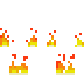 Fire Hands | Minecraft Skin