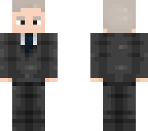 martin brenner in suit | Minecraft Skin