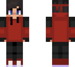 name mc but red sweater | Minecraft Skin