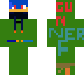 Nerf man | Minecraft Skin