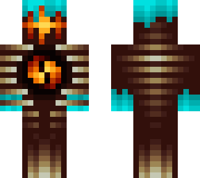 Sculk Apocalypse chapter 7 (Soulfire Demon) | Minecraft Skin