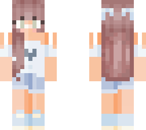 Slighty edited lashes | Minecraft Skin