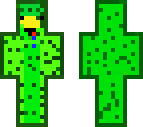 spotty green dude | Minecraft Skin