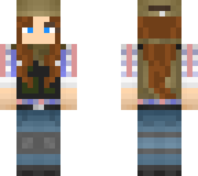 Angler Girl | Minecraft Skin