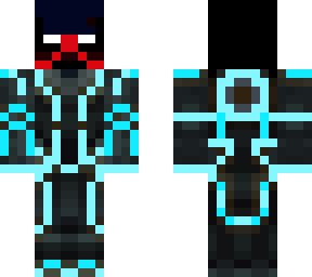 Batman x Tron | Minecraft Skin