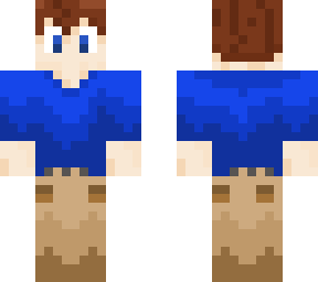 blue shirt | Minecraft Skin