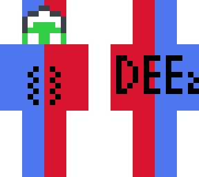 Boosfer In Kier And Dev with graffiti | Minecraft Skin