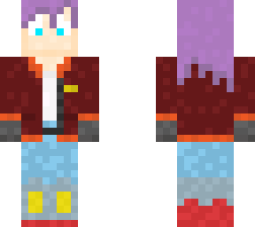 Bulma From Dragon Ball Z | Minecraft Skin